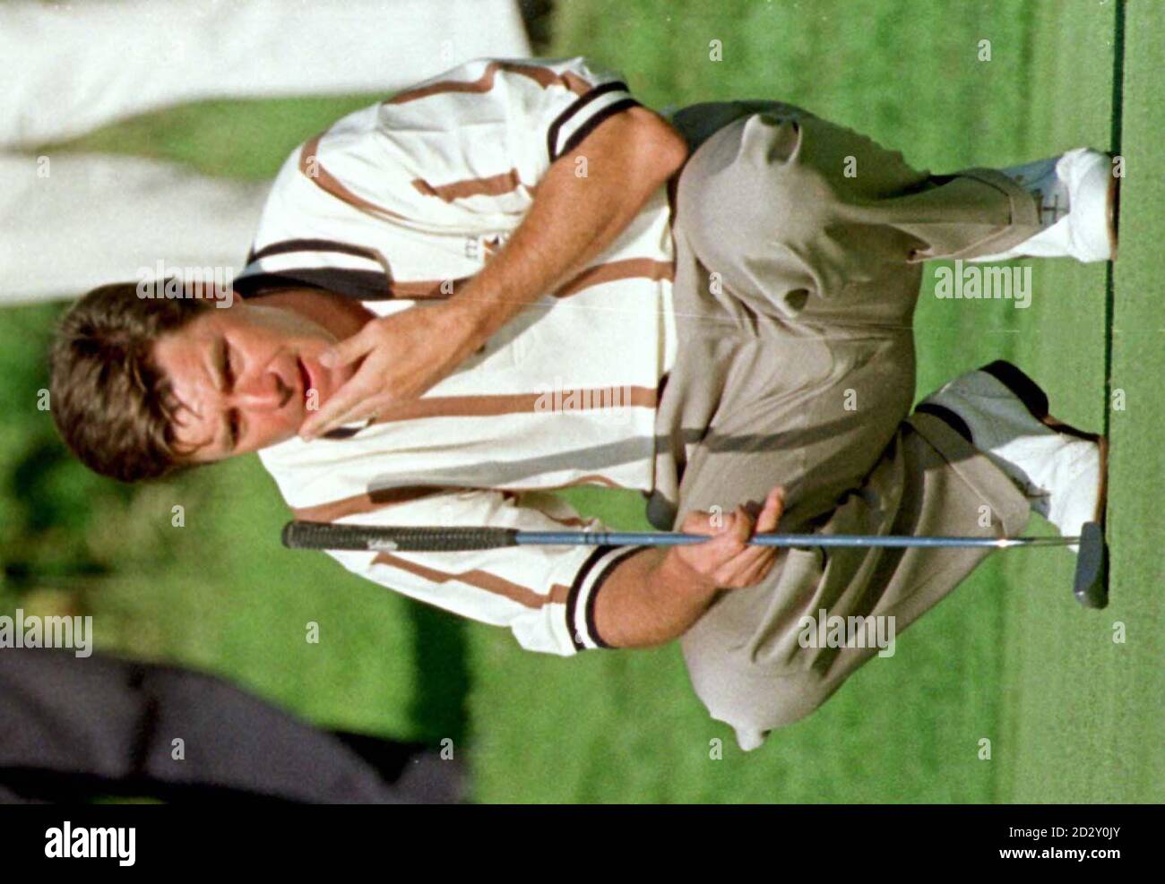 England's Paul Curry who finished the first round of the Loch Lomond ...