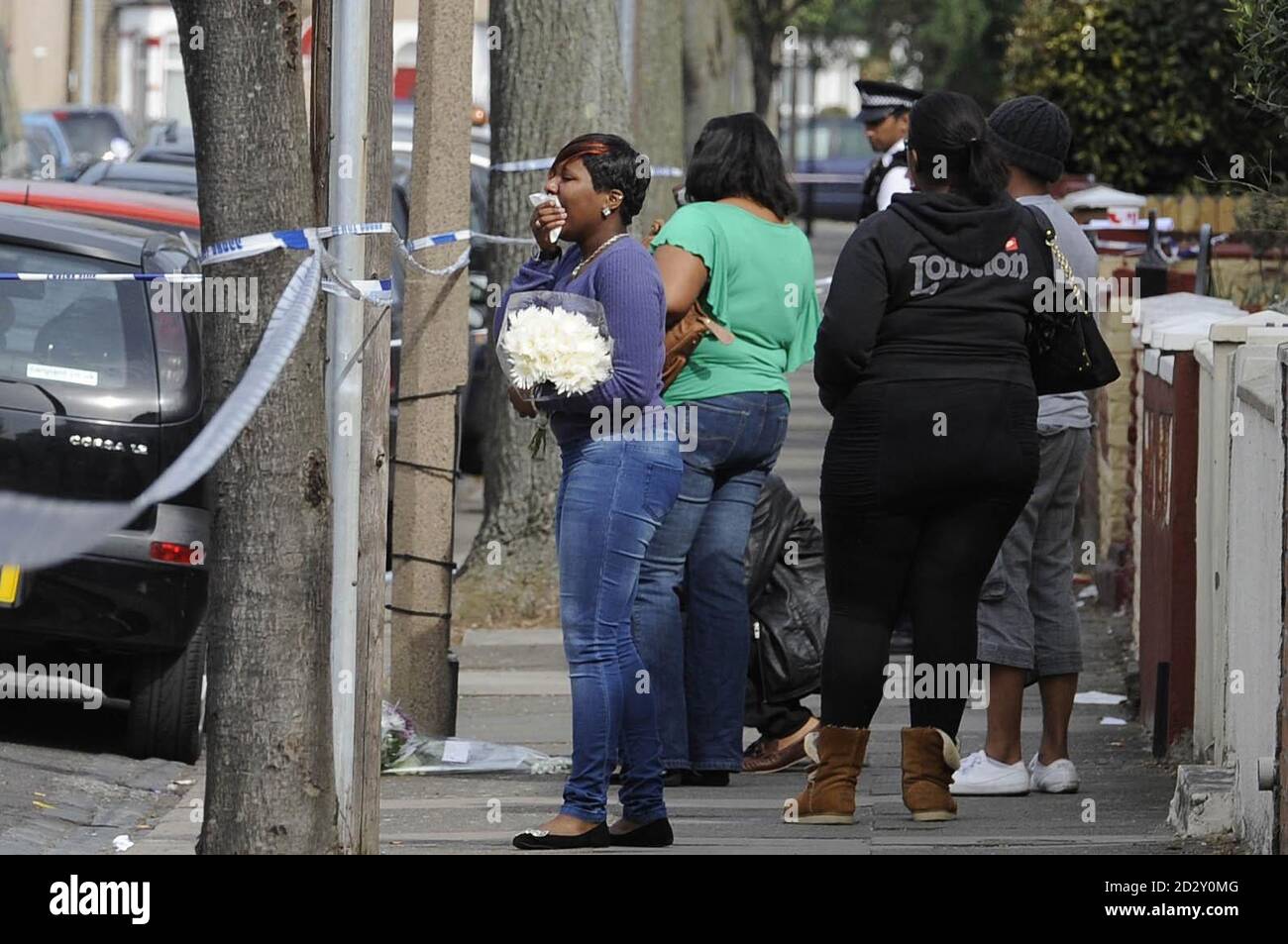 Police missing general view gv mangms hi-res stock photography and ...