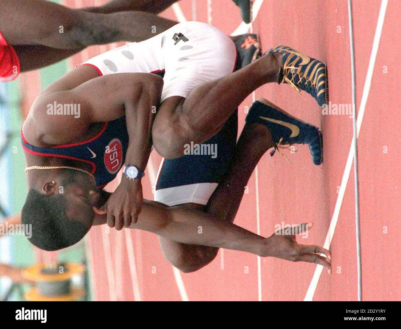 Michael johnson track championship hi-res stock photography and images ...