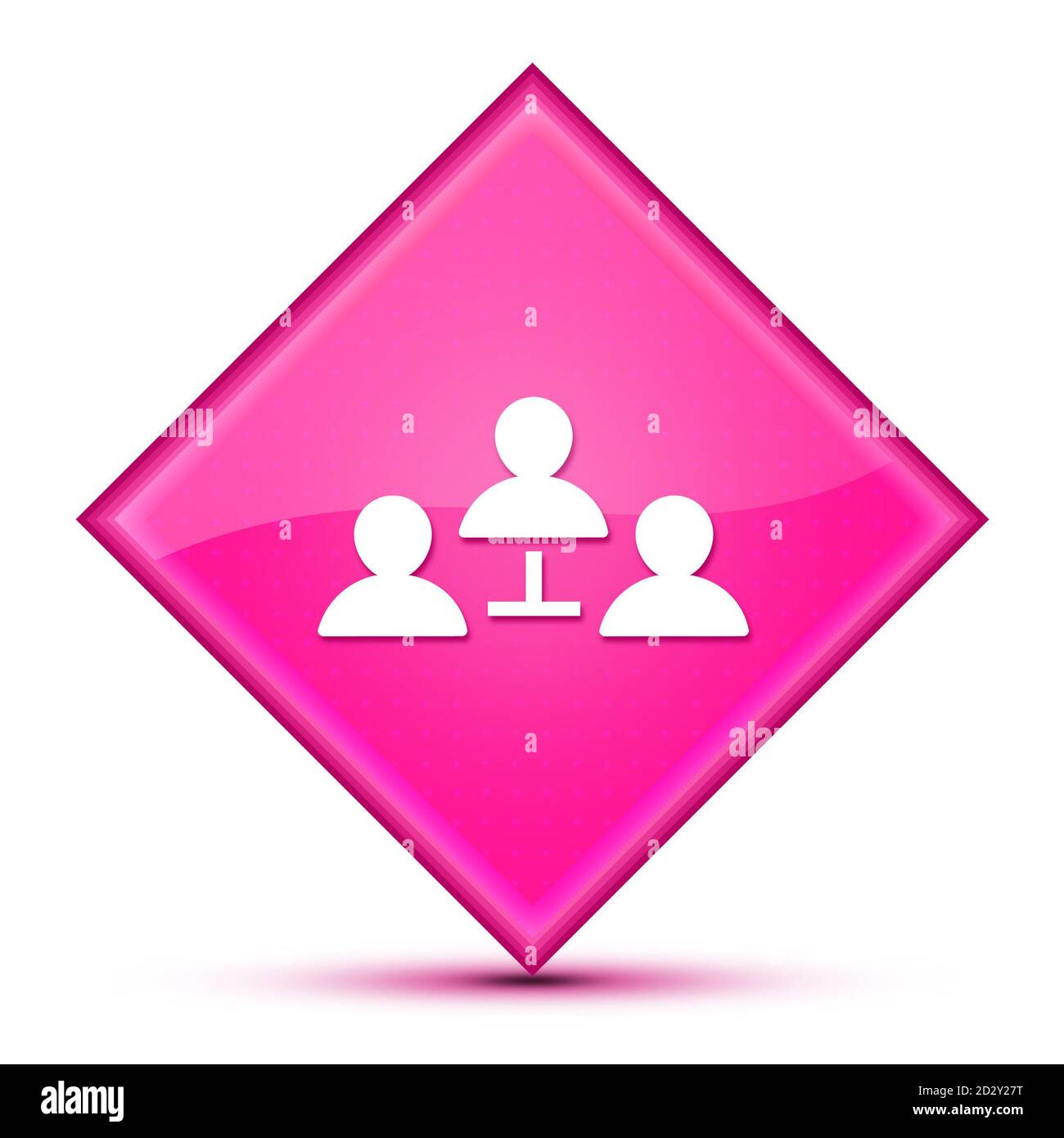 Communication concept icon isolated on luxurious wavy pink diamond ...