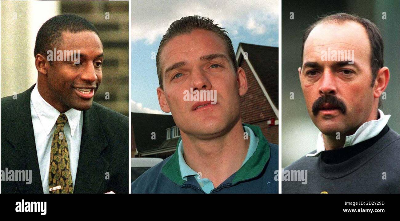 John fashanu and hans segers hi-res stock photography and images - Alamy