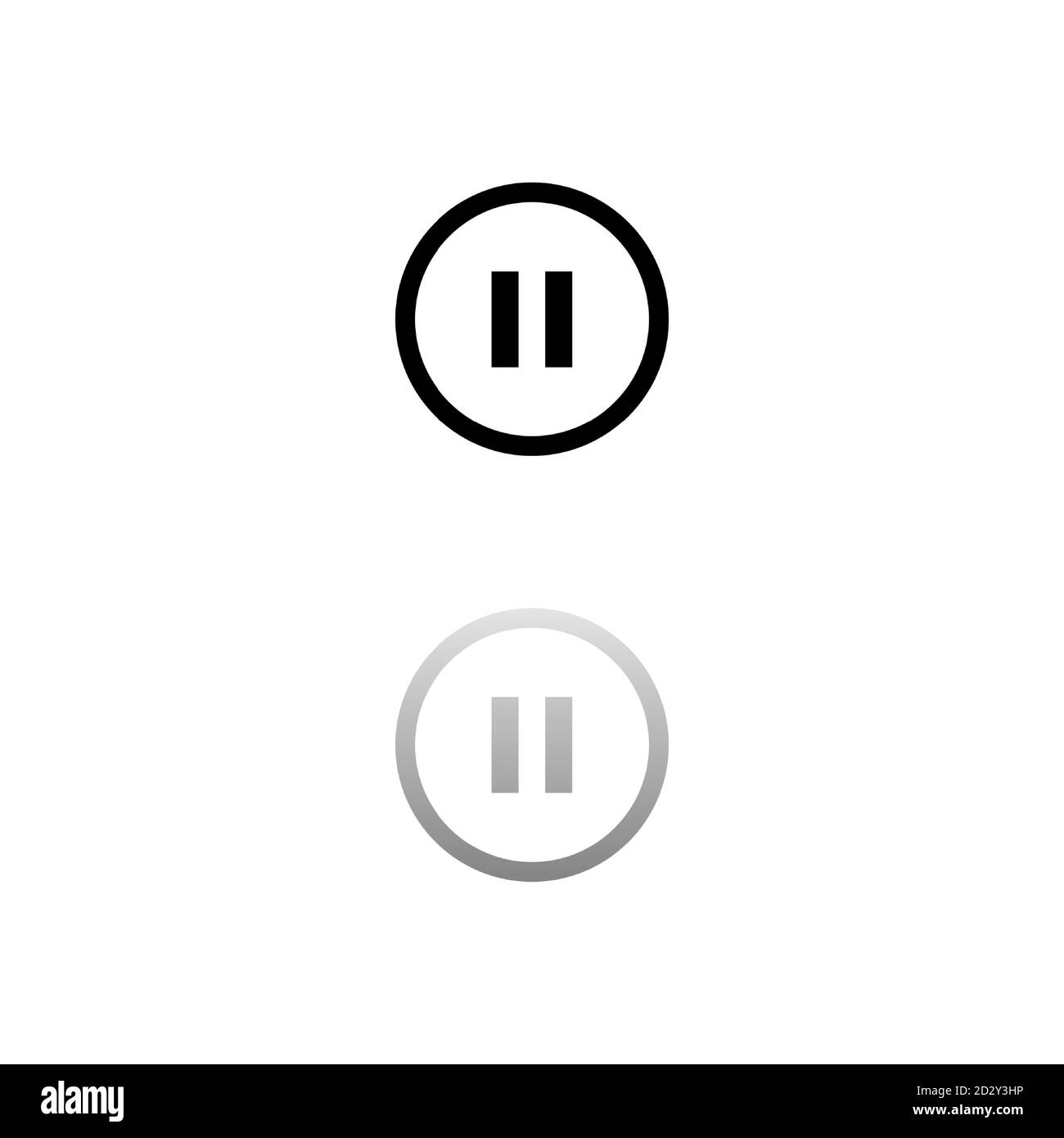 Reflection on control panel Stock Vector Images - Alamy