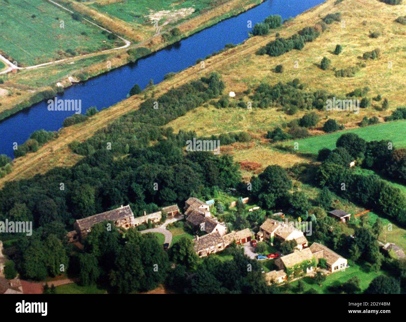 The remote area around Wakefield Heath Common, West Yorkshire today ...