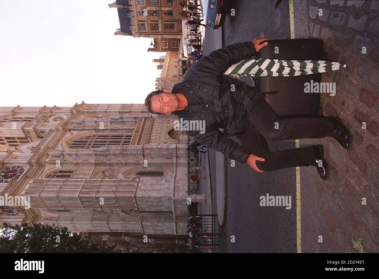 Martin McCann from, Harrow, outside Westminster Abbey today (Thursday ...