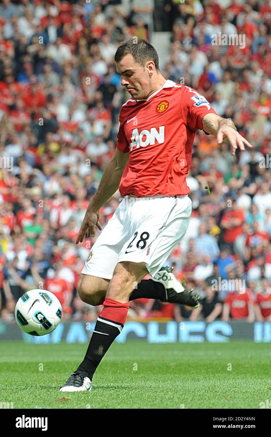 Darron Gibson, Manchester United Stock Photo - Alamy