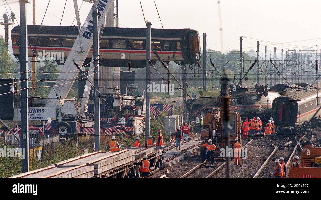 Southall crash carriages hi-res stock photography and images - Alamy