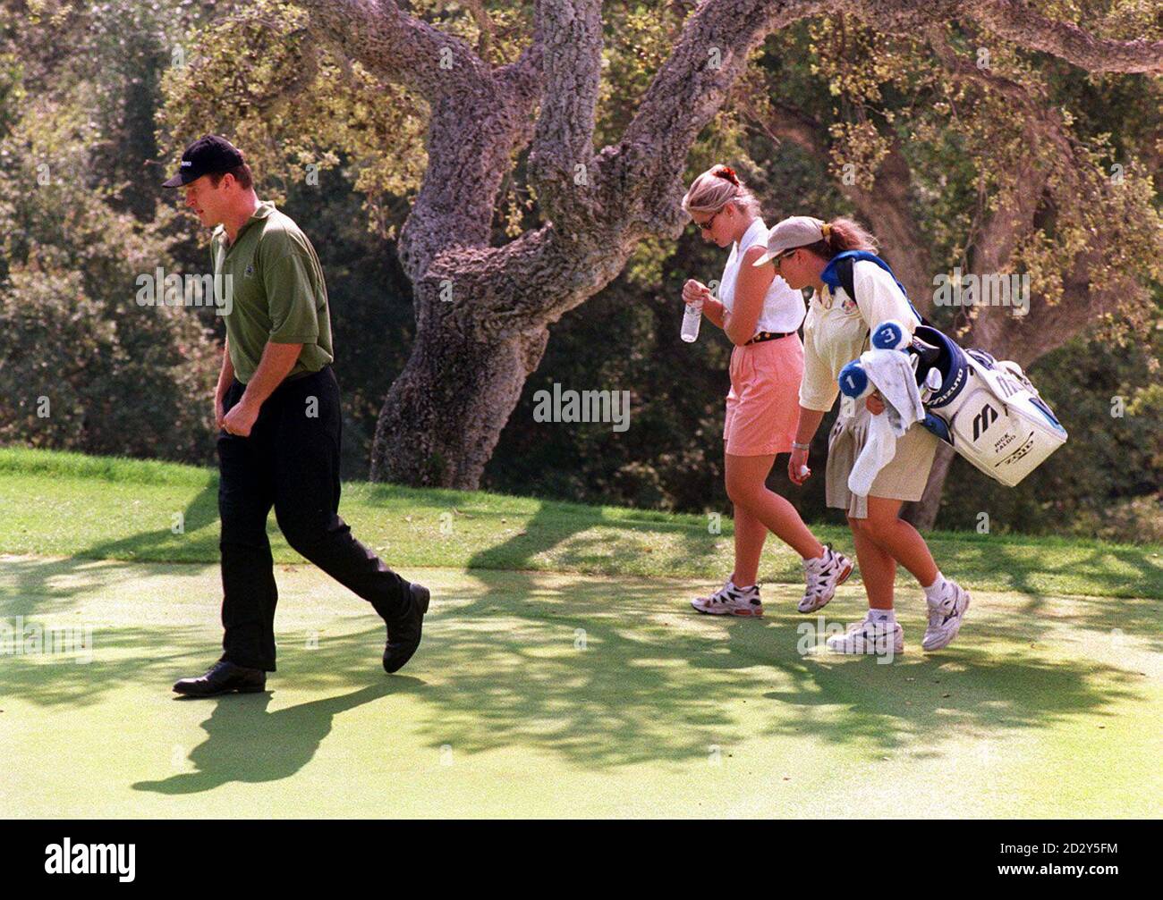 Nick faldo with caddie fanny hi-res stock photography and images - Alamy