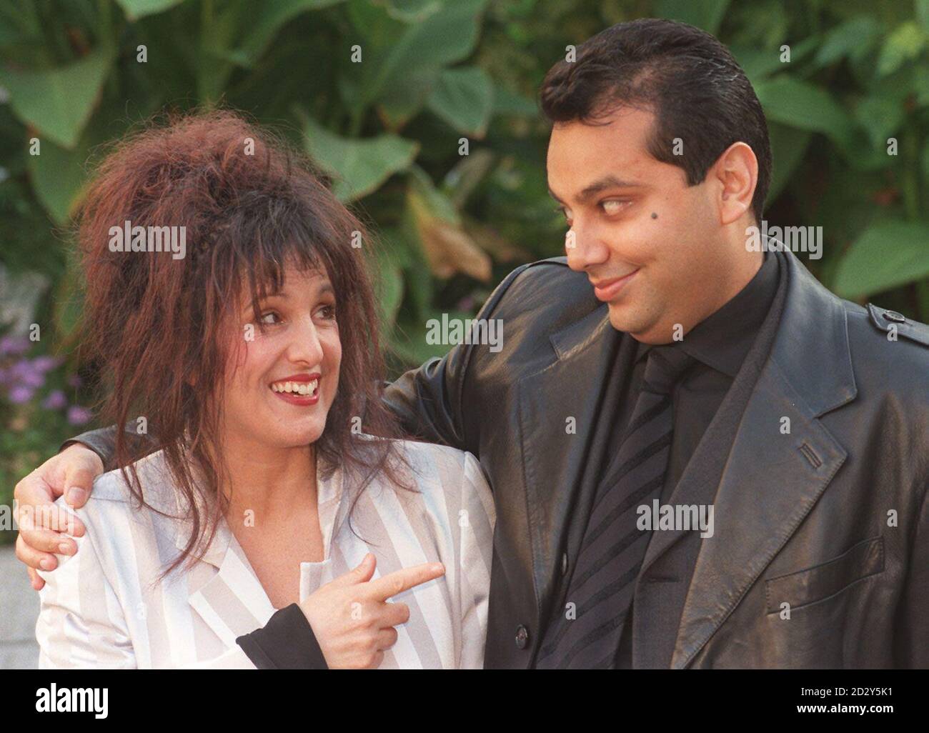 Fashion designer Elizabeth Emanuel with her new business partner, Shami ...