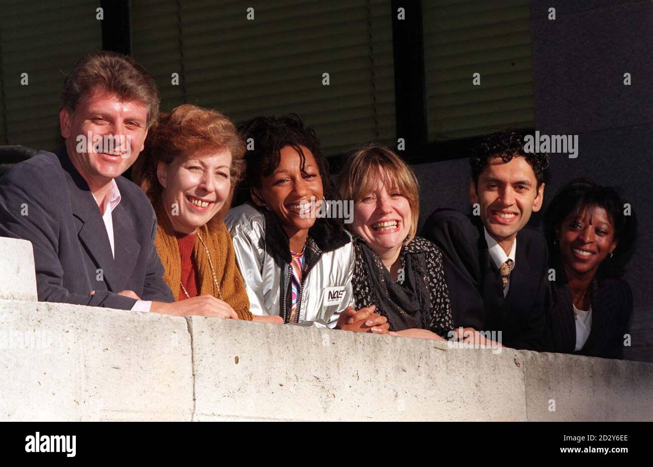 The cast of the new BBC World Service drama series 'Westway' line up ...