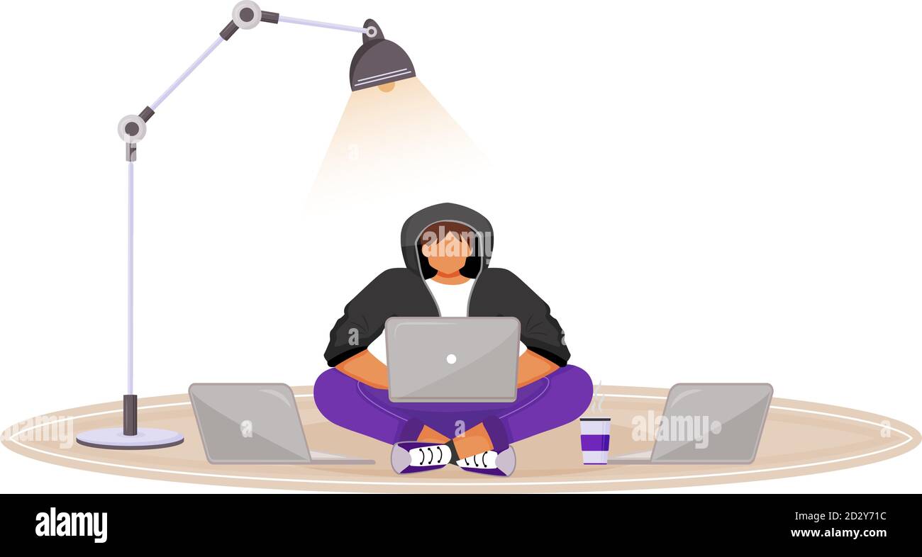 Teen in hoodie Stock Vector Images - Alamy