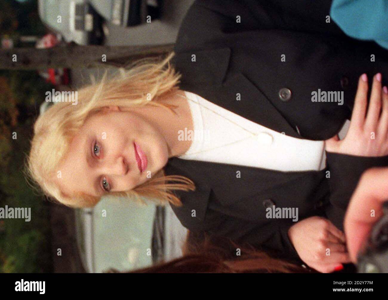 Nightclub hostess Anna Cox, arrives back at the family home of former ...