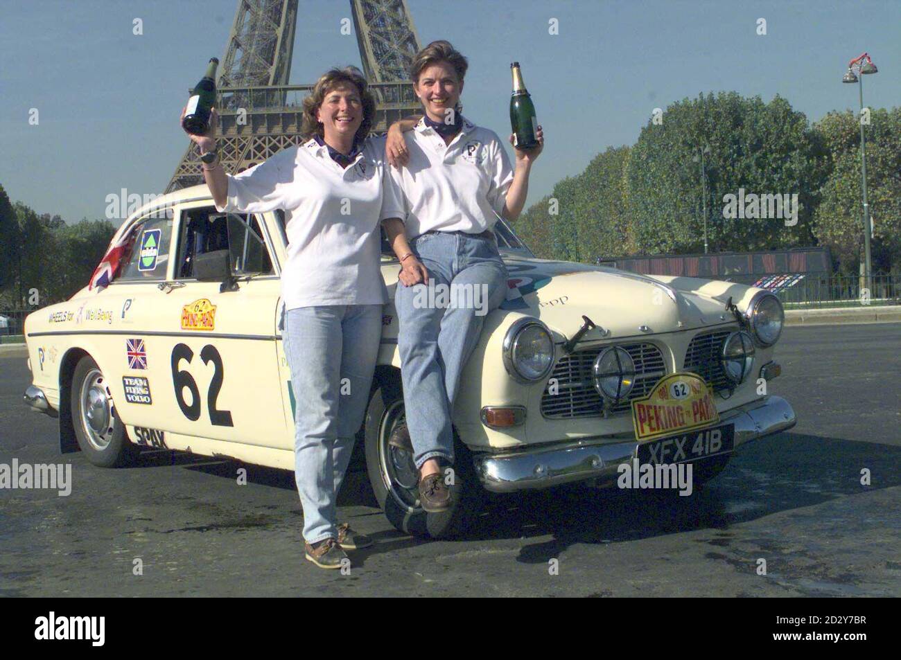 PICTURE BY ADRIAN BROOKS/ABP 18/10/97 PEKING TO PARIS CAR RALLY ...