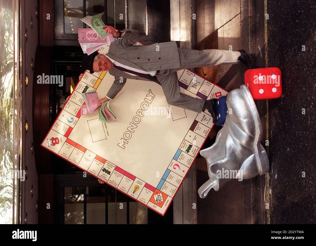 Monopoly founder Brian Nuttall during this year's 25th Monopoly ...