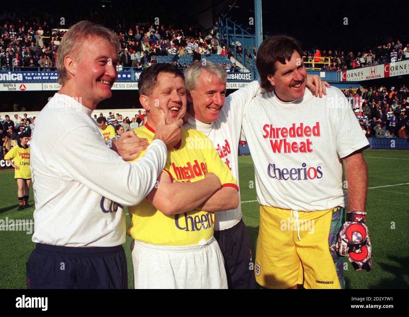 Rodney Marsh (left to right), former Queens Park Rangers player with ...