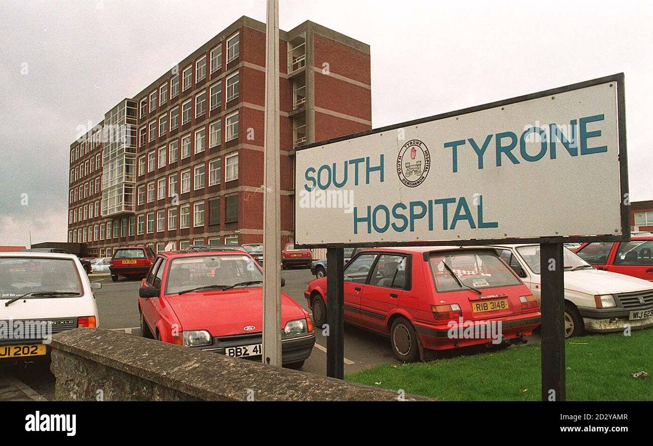 File dated 15.3.93 of the South Tyrone Hospital, where casualties were ...