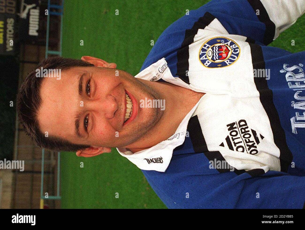 Undated photograph of Canadian born Bath and England Prop Kevin Yates ...