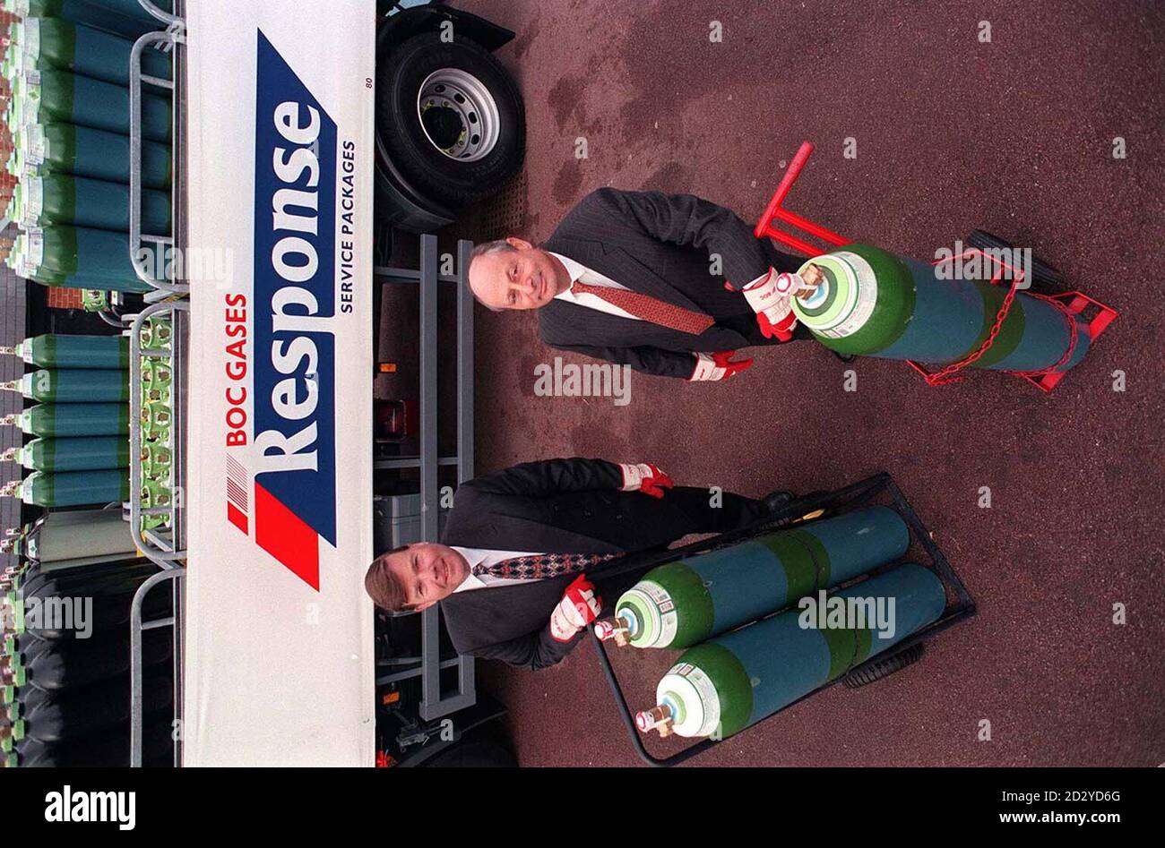 Danny Rosenkranz (right), BOC chief executive and Tony Isaac (left ...