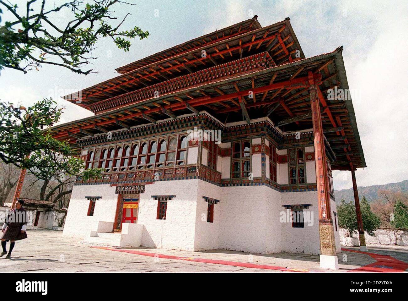Bhutan displaying the traditional decoration hi-res stock photography ...