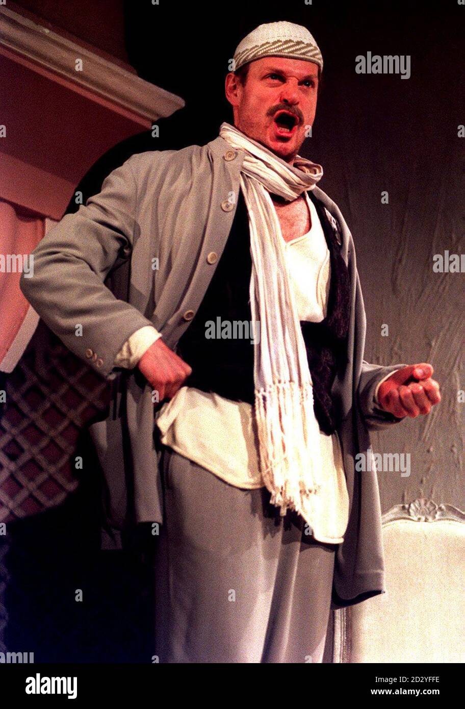 PA NEWS PHOTO 14/3/98 A member of the Royal Opera House production of ...