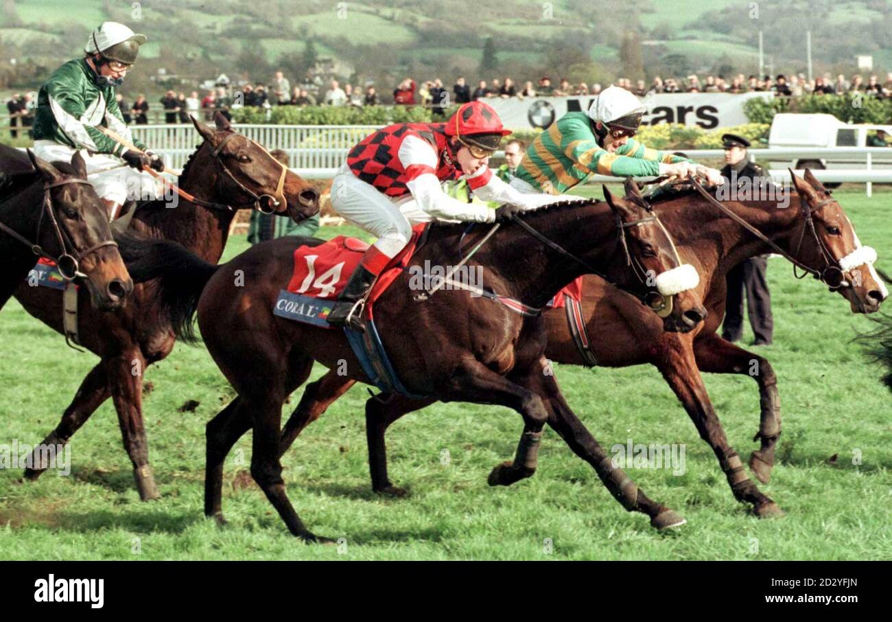 Jockey barry fenton comes through hi-res stock photography and images ...