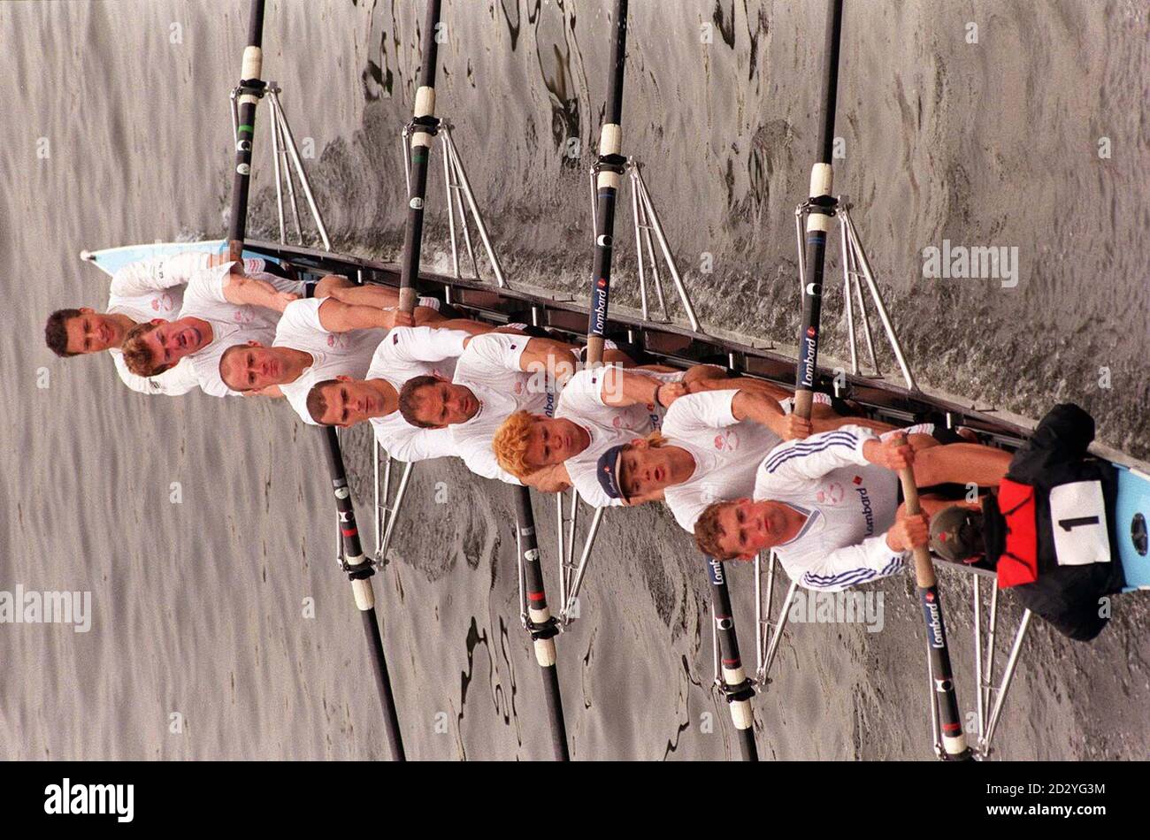 The Leander Boat Club crew, including British Olympic gold medalists ...