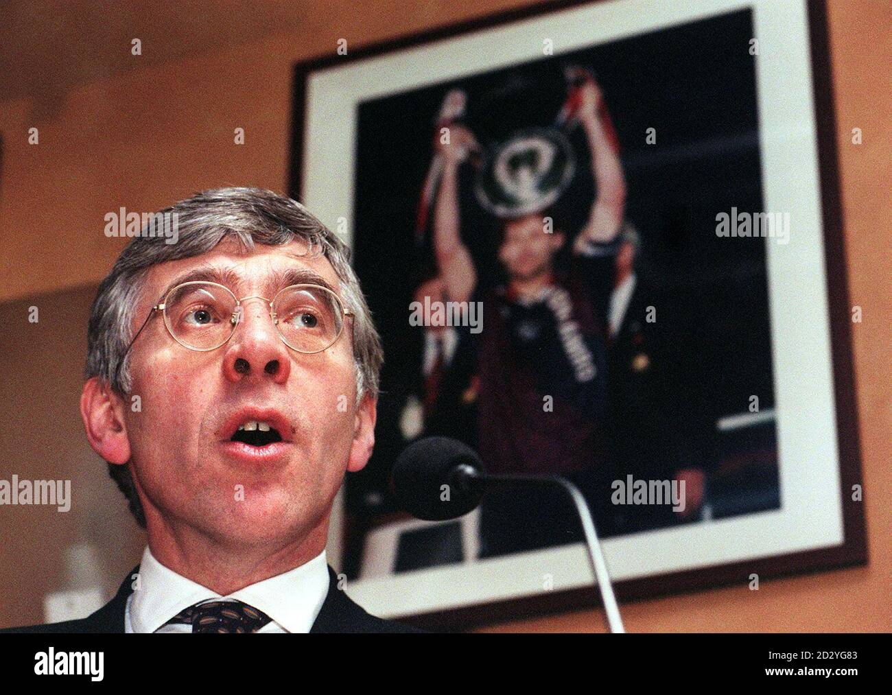 Home secretary jack straw hi-res stock photography and images - Alamy