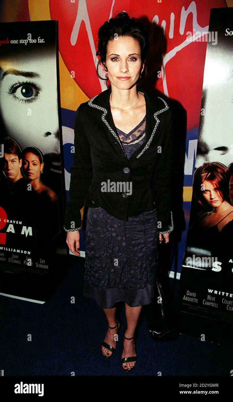 PA NEWS PHOTO 3/4/98 FRIENDS STAR, AMERICAN ACTRESS, Courteney Cox ...
