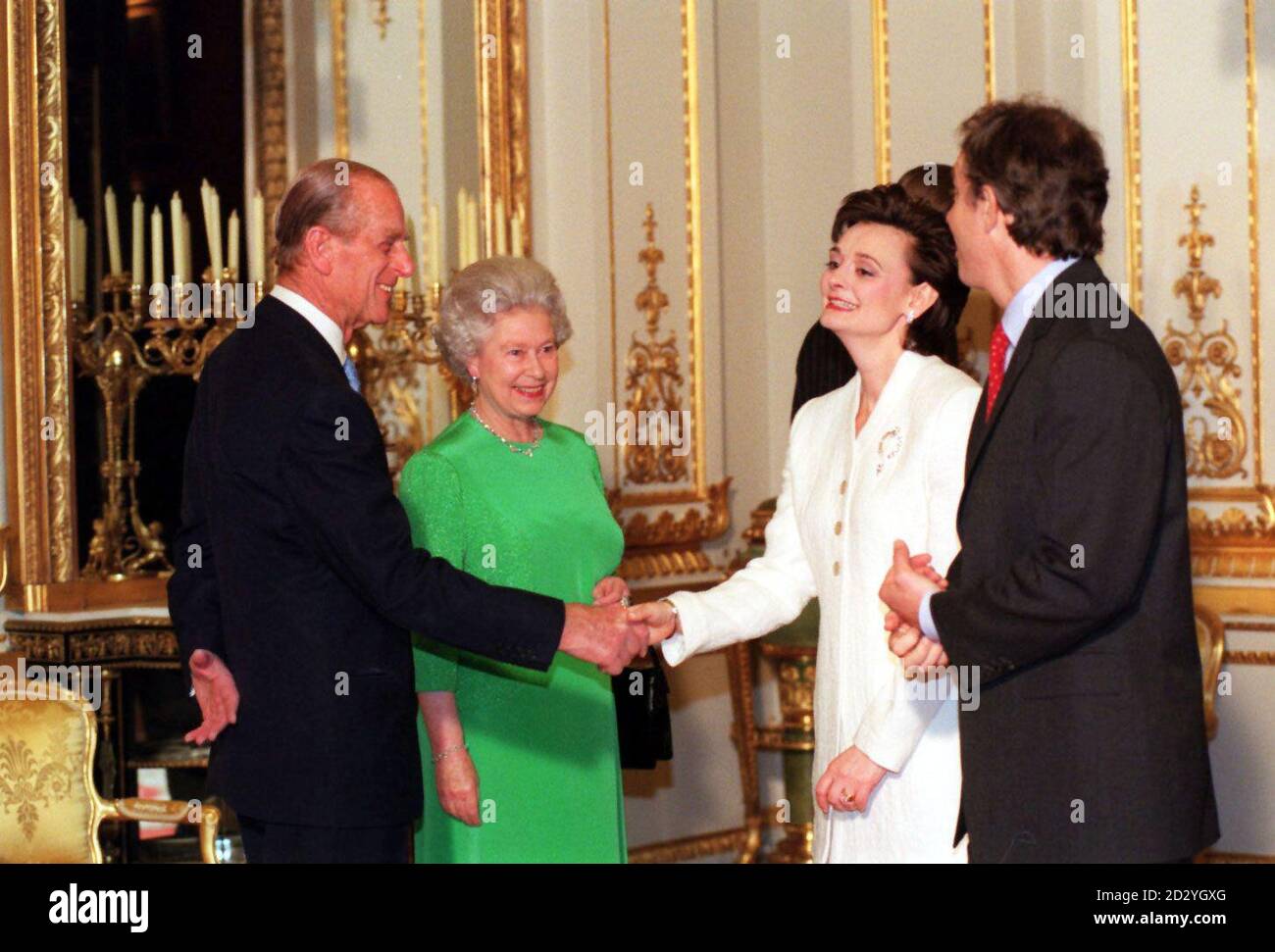 Tony Blair And The Queen