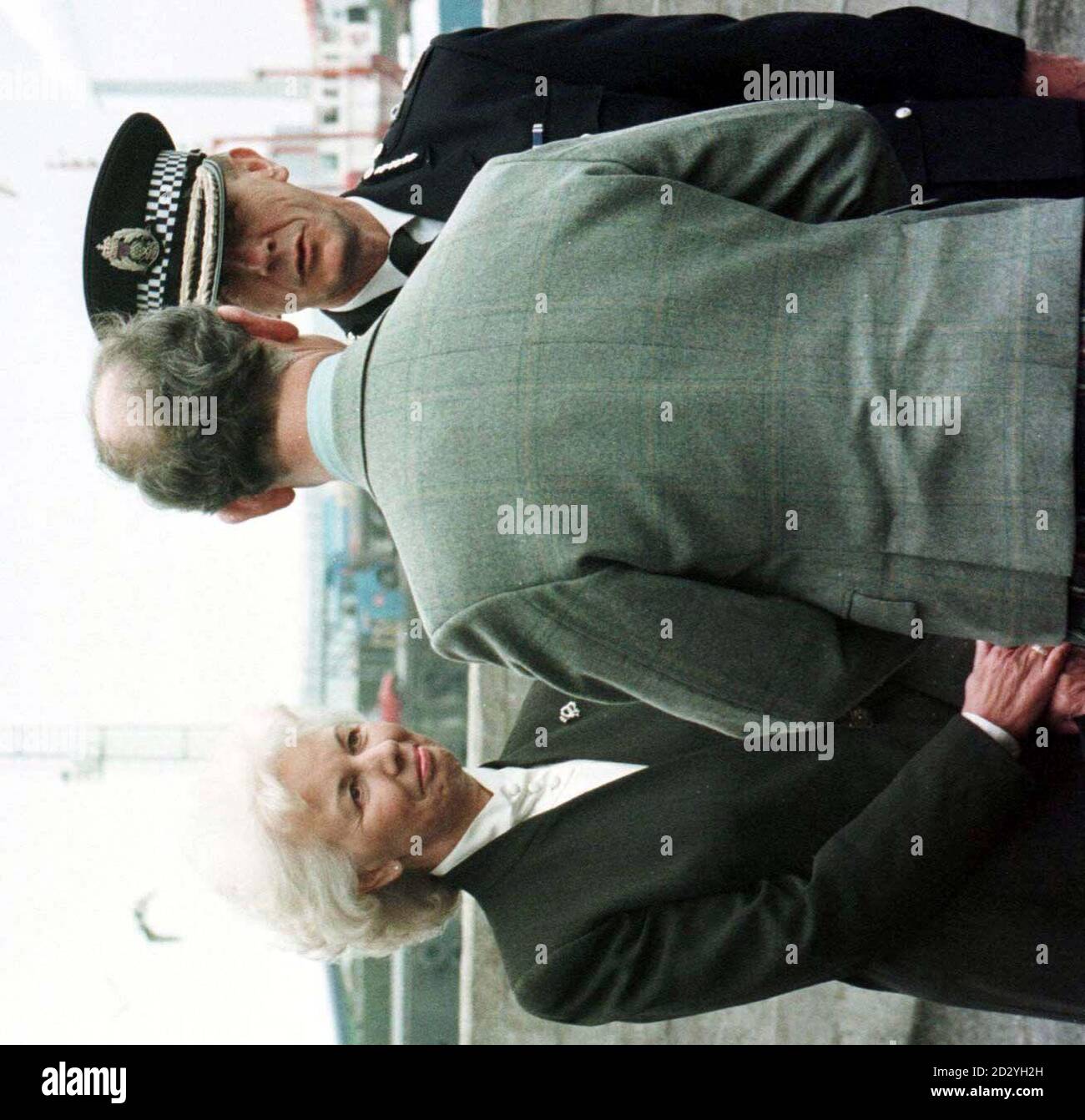 The Prince of Wales meets Grampian Chief Constable Ian Oliver and wife ...