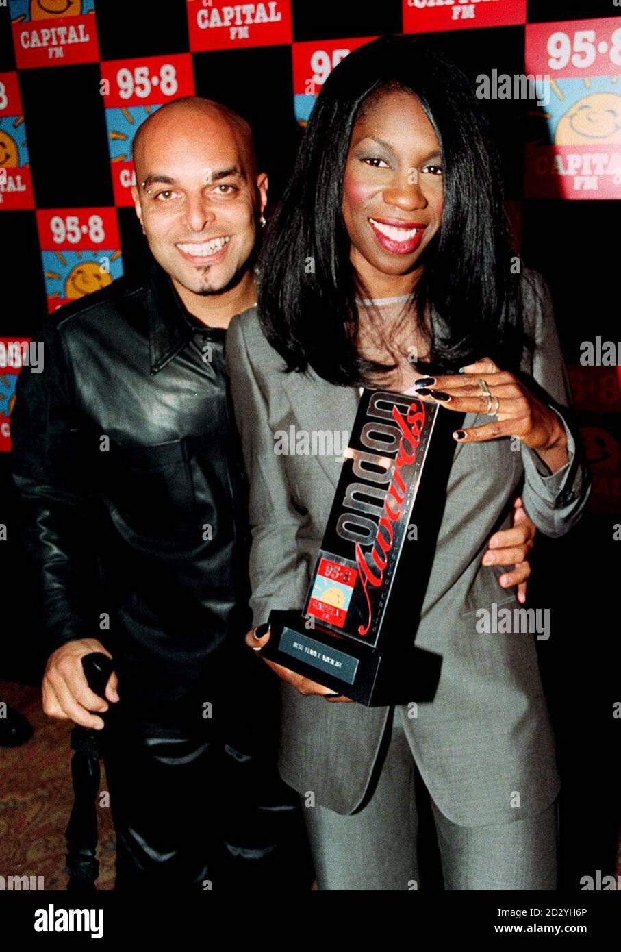 PA NEWS PHOTO 8/4/98 Singer Heather Small "M People" with the Capital ...