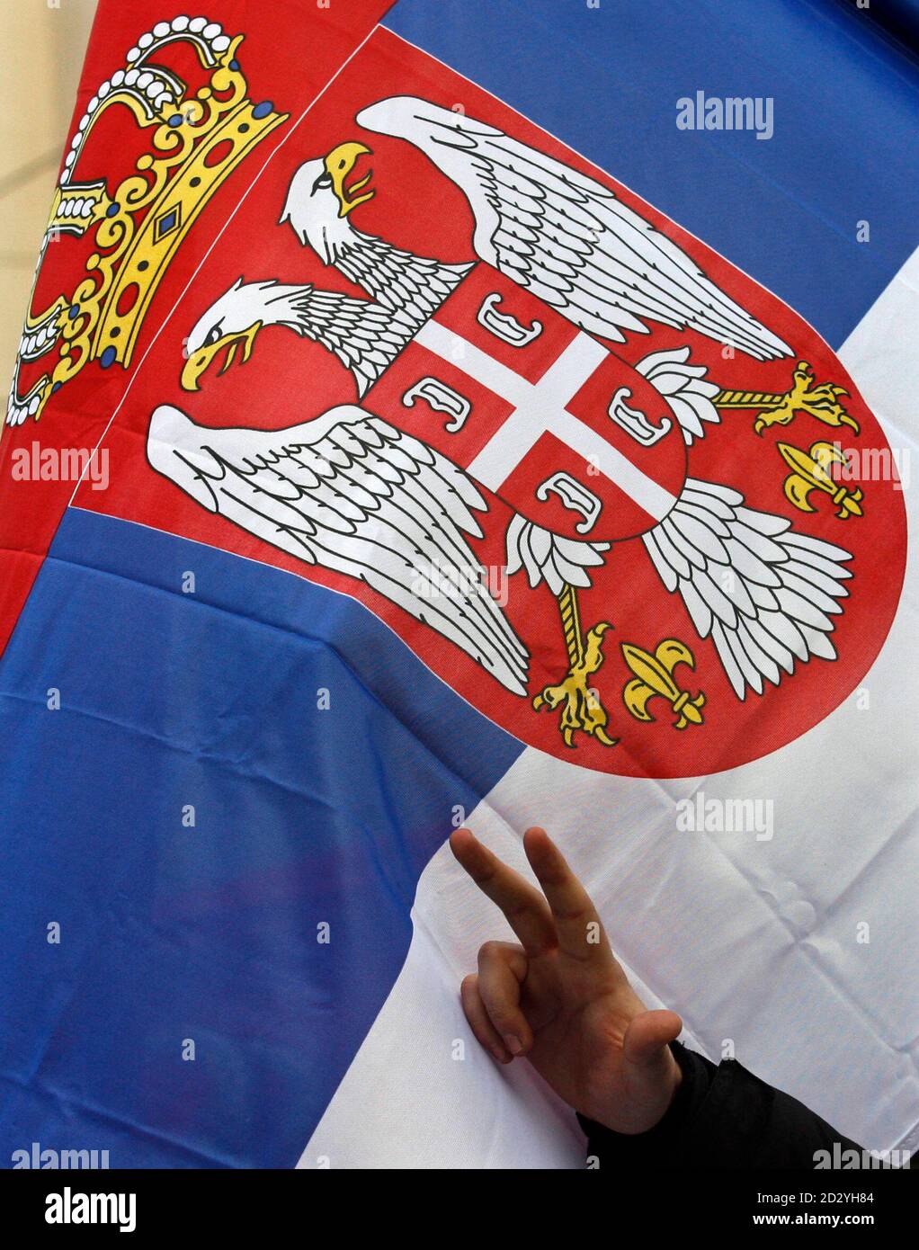 Three finger salute drawing hi-res stock photography and images - Alamy