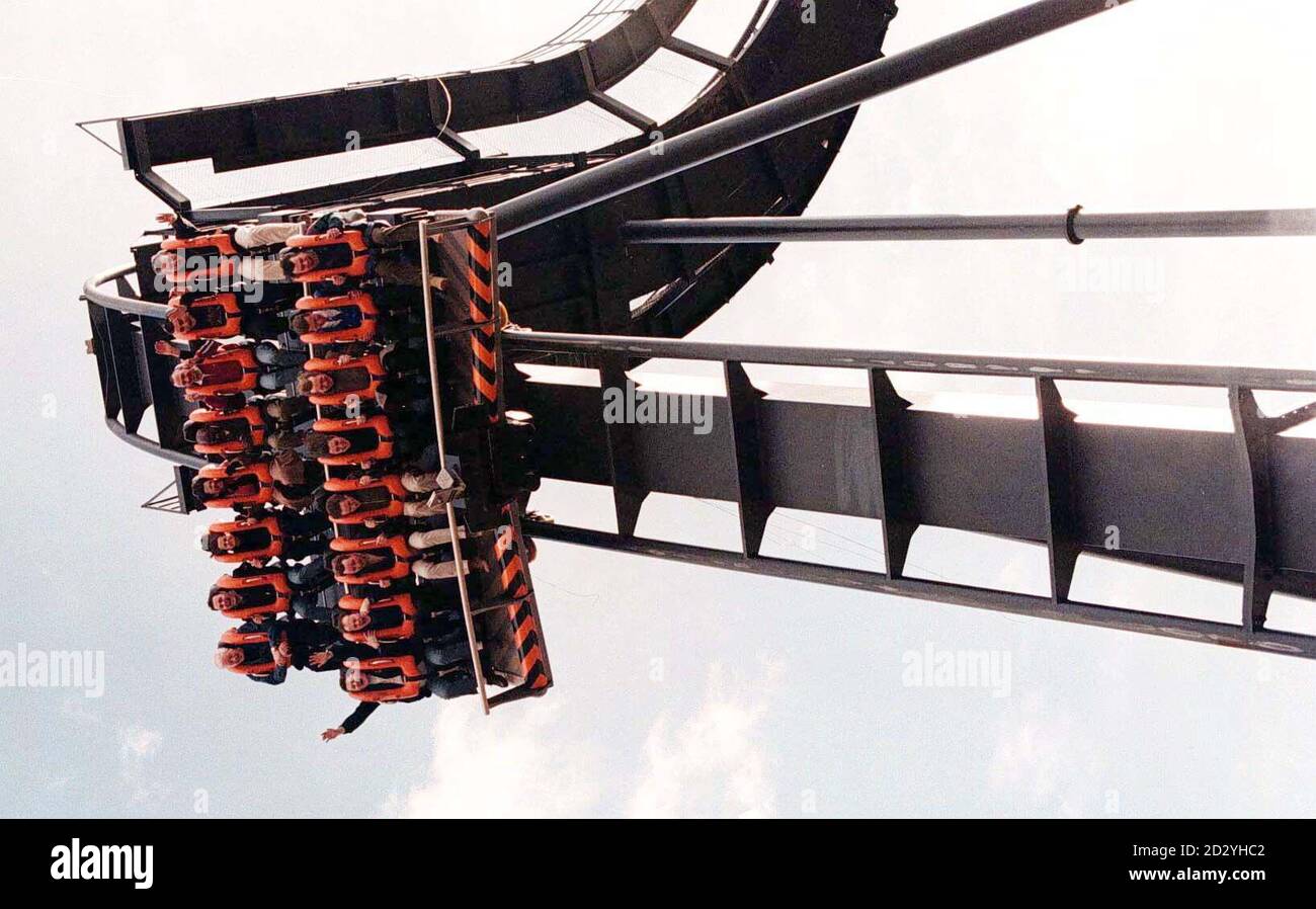 PA Library photo taken during a preview of 'Oblivion', the terrifying ...