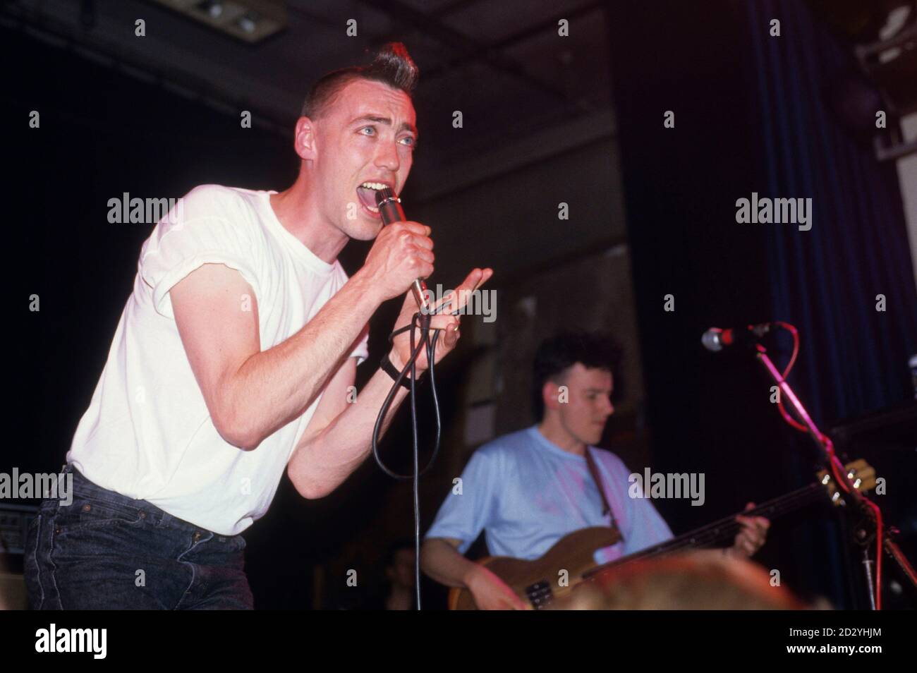 Mick Lynch and Kev Hopper from Stump live at Chelsea College. London ...