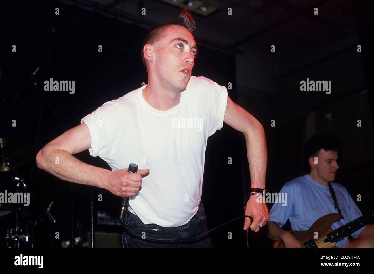 Mick Lynch and Kev Hopper from Stump live at Chelsea College. London ...