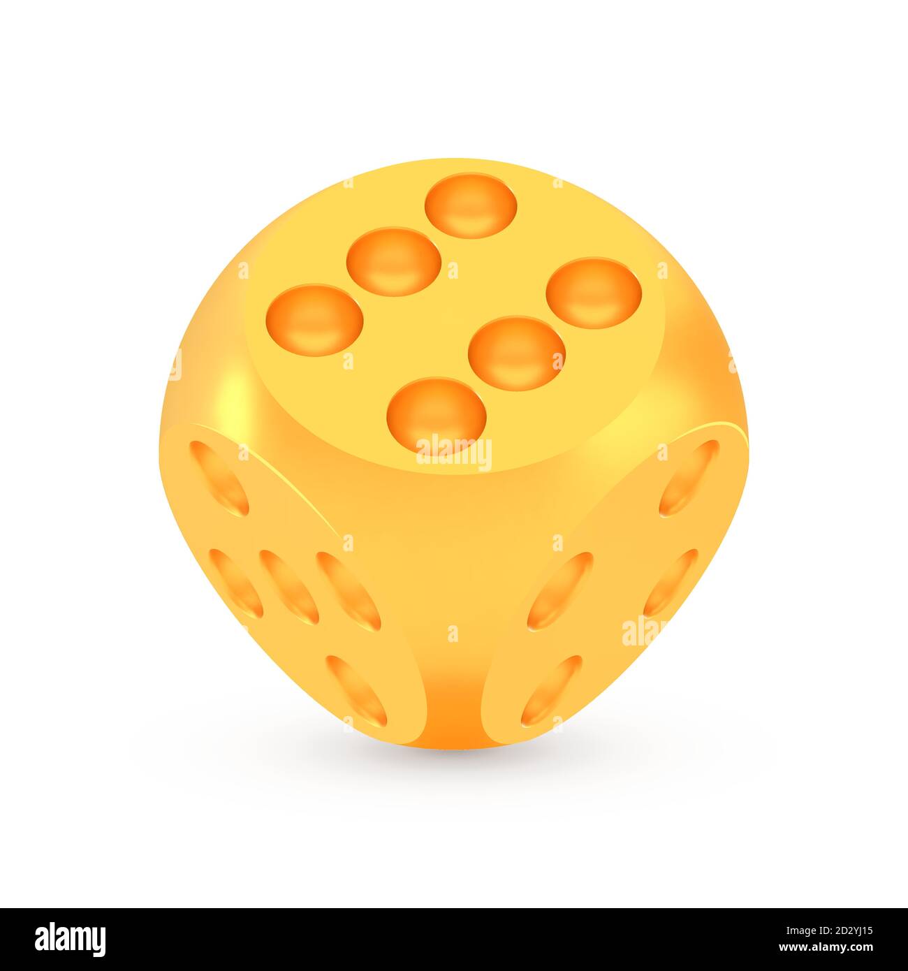 All six dice Stock Vector Images - Alamy