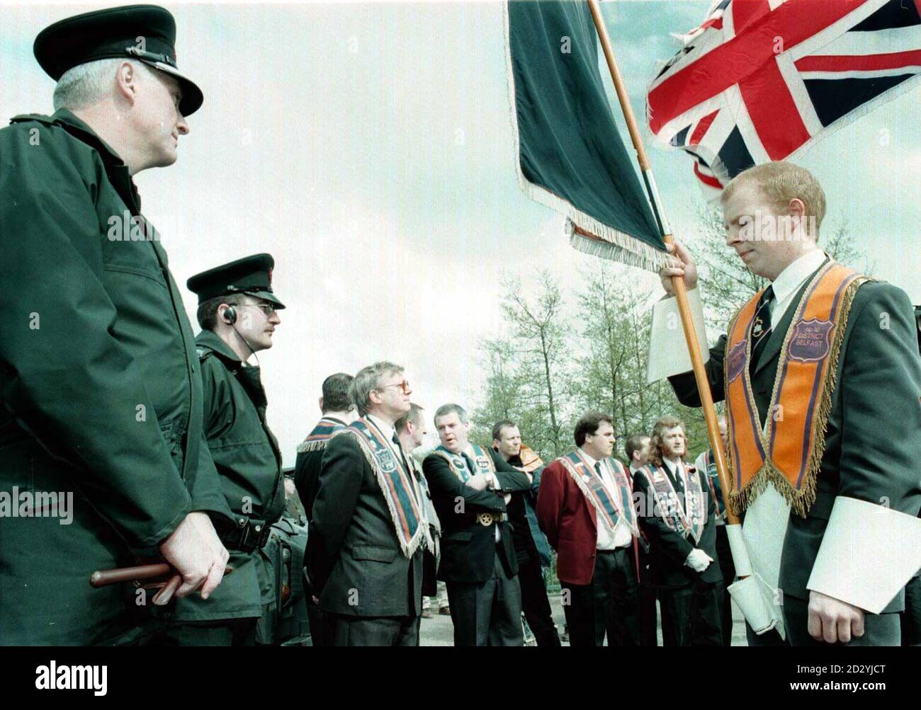 Ruc officers on ormeau road hi-res stock photography and images - Alamy