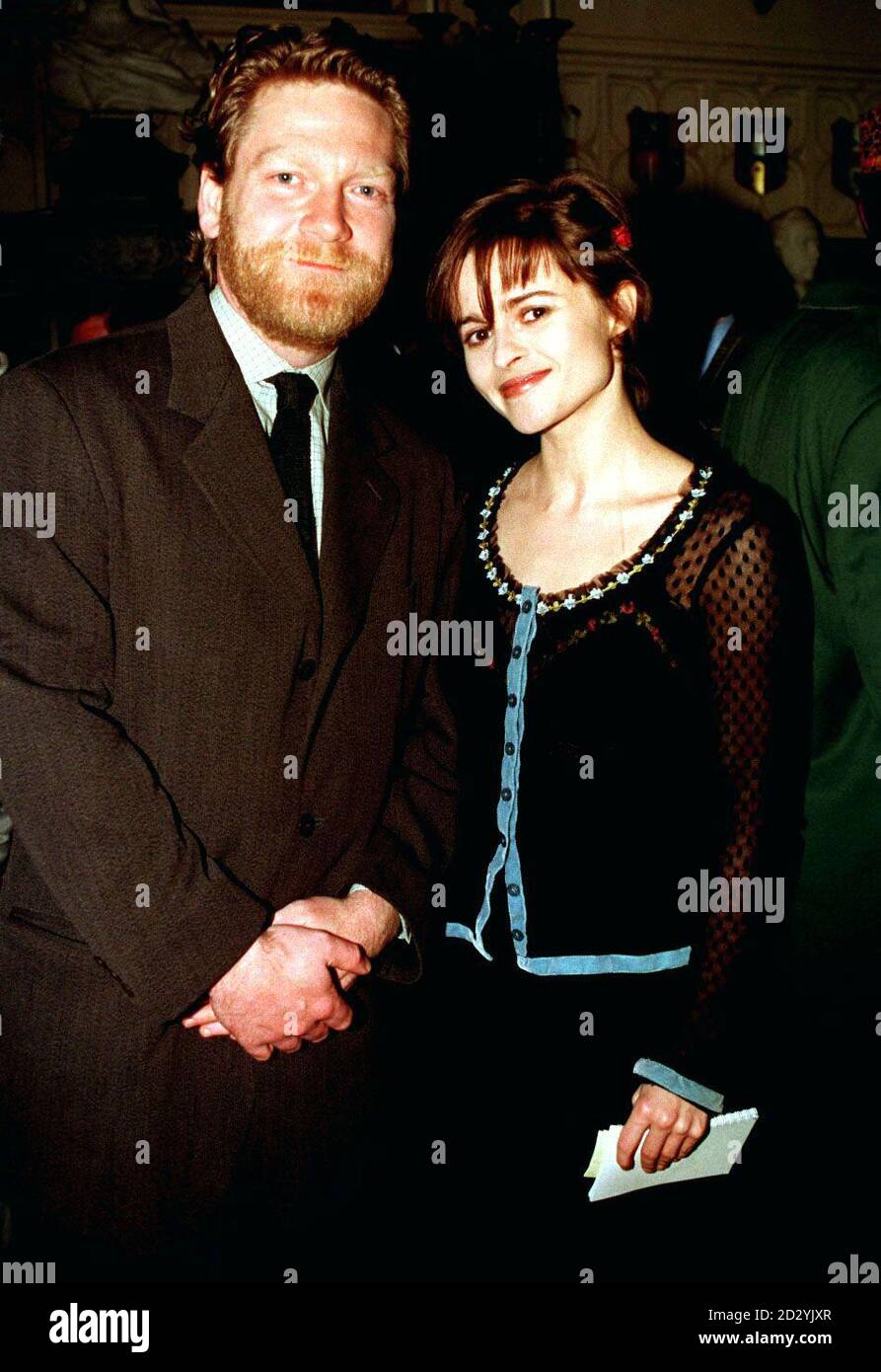 PA NEWS PHOTO 29/4/98 ACTOR AND FILM DIRECTOR KENNETH BRANAGH AND ...