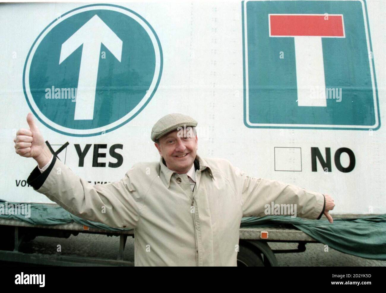 Former NIO Minister, Sir Richard Needham unveils The "YES" Campaign's ...