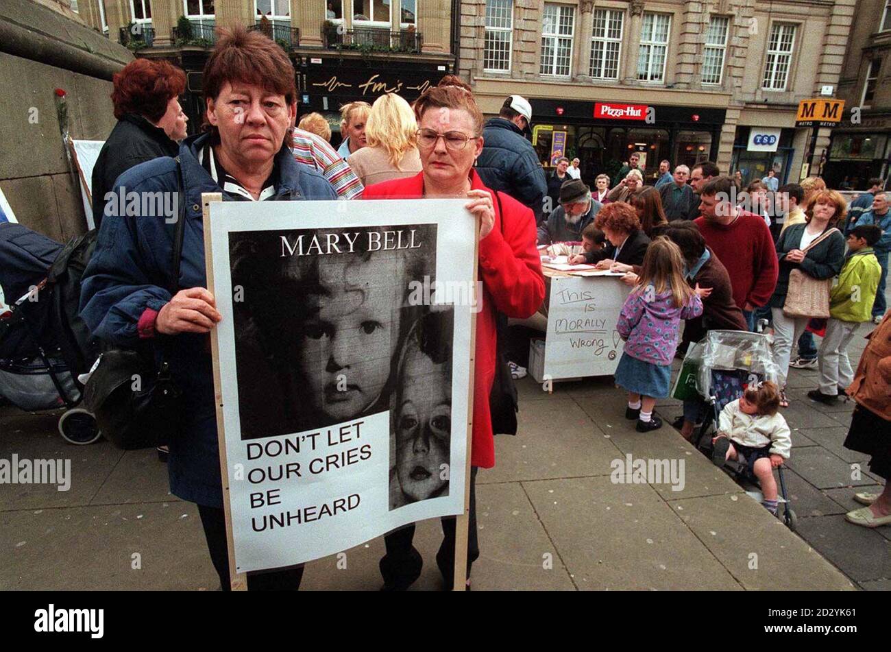 June Richardson (left) and Eileen Corrigan, whose children were both ...