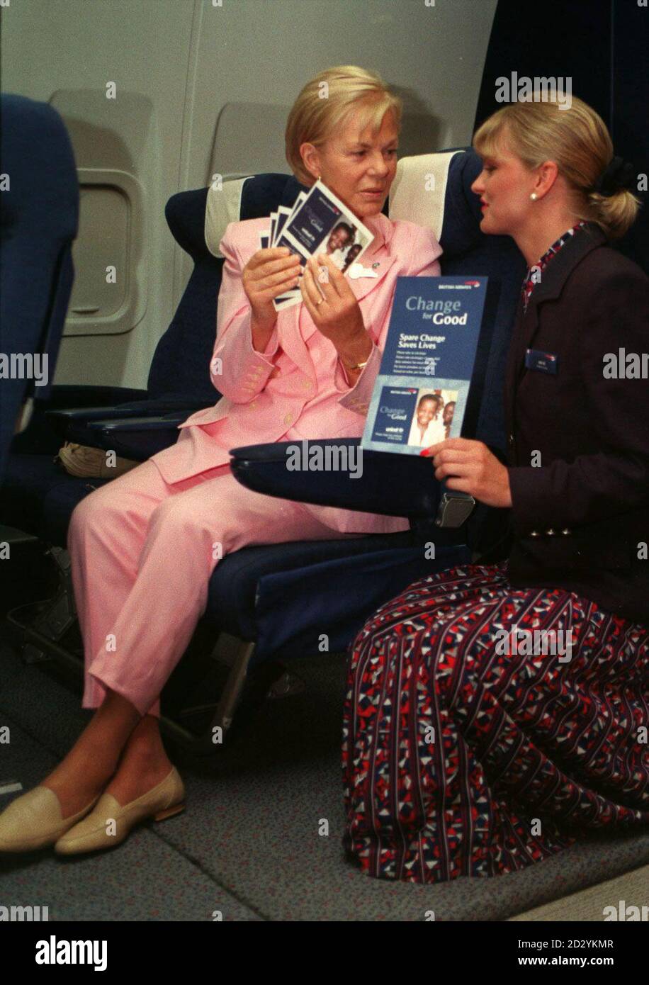 British airways stewardess hi-res stock photography and images - Alamy