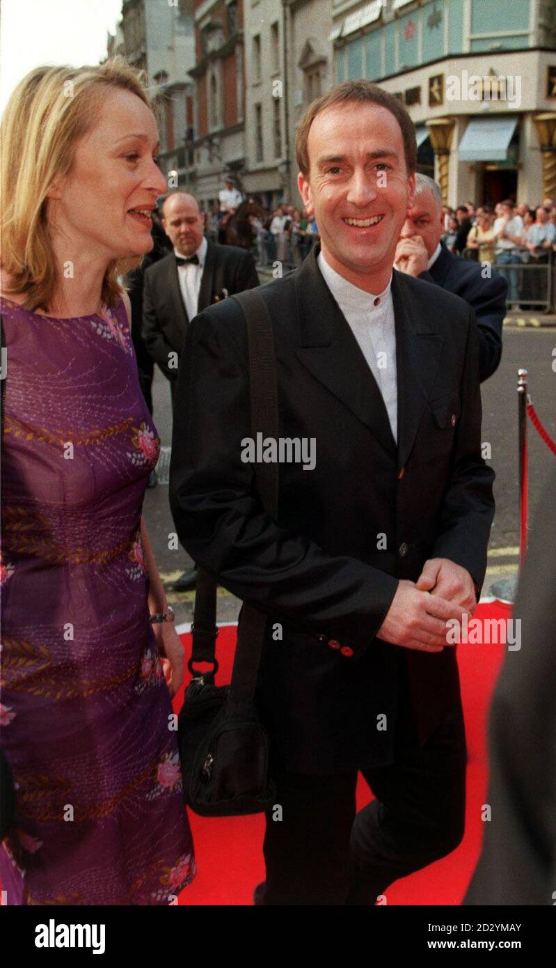Television presenter Angus Deayton arrives at the BAFTA TV awards ...