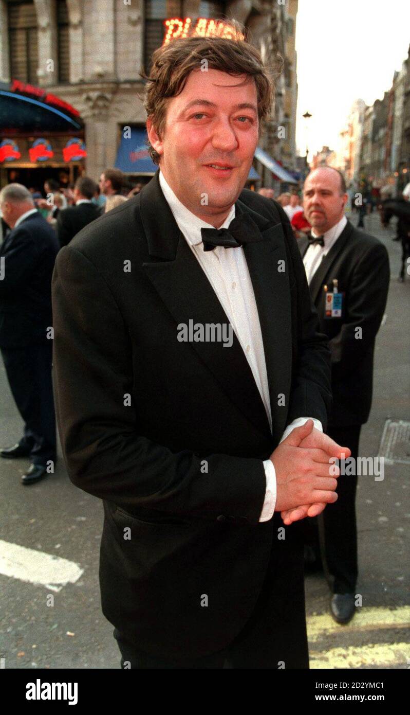 Actor Stephen Fry arrives at the BAFTA TV awards ceremony at the Prince ...