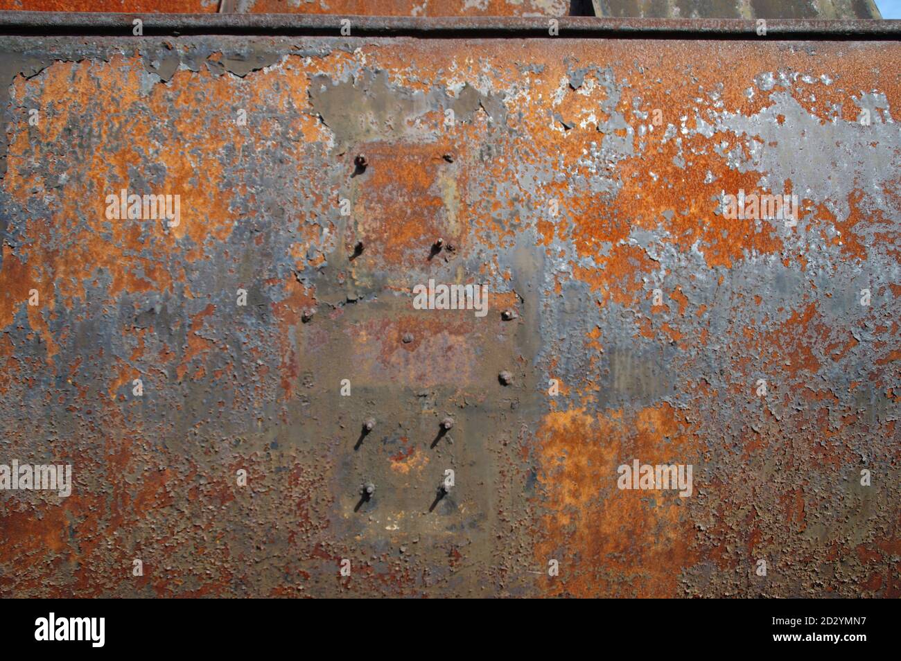 Rusty old surface. Vintage machine part Stock Photo - Alamy