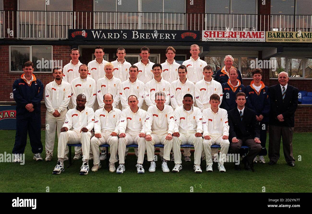 Team Photo 1, Derbyshire County Cricket Team. Photo by Rui Vieira/PA ...