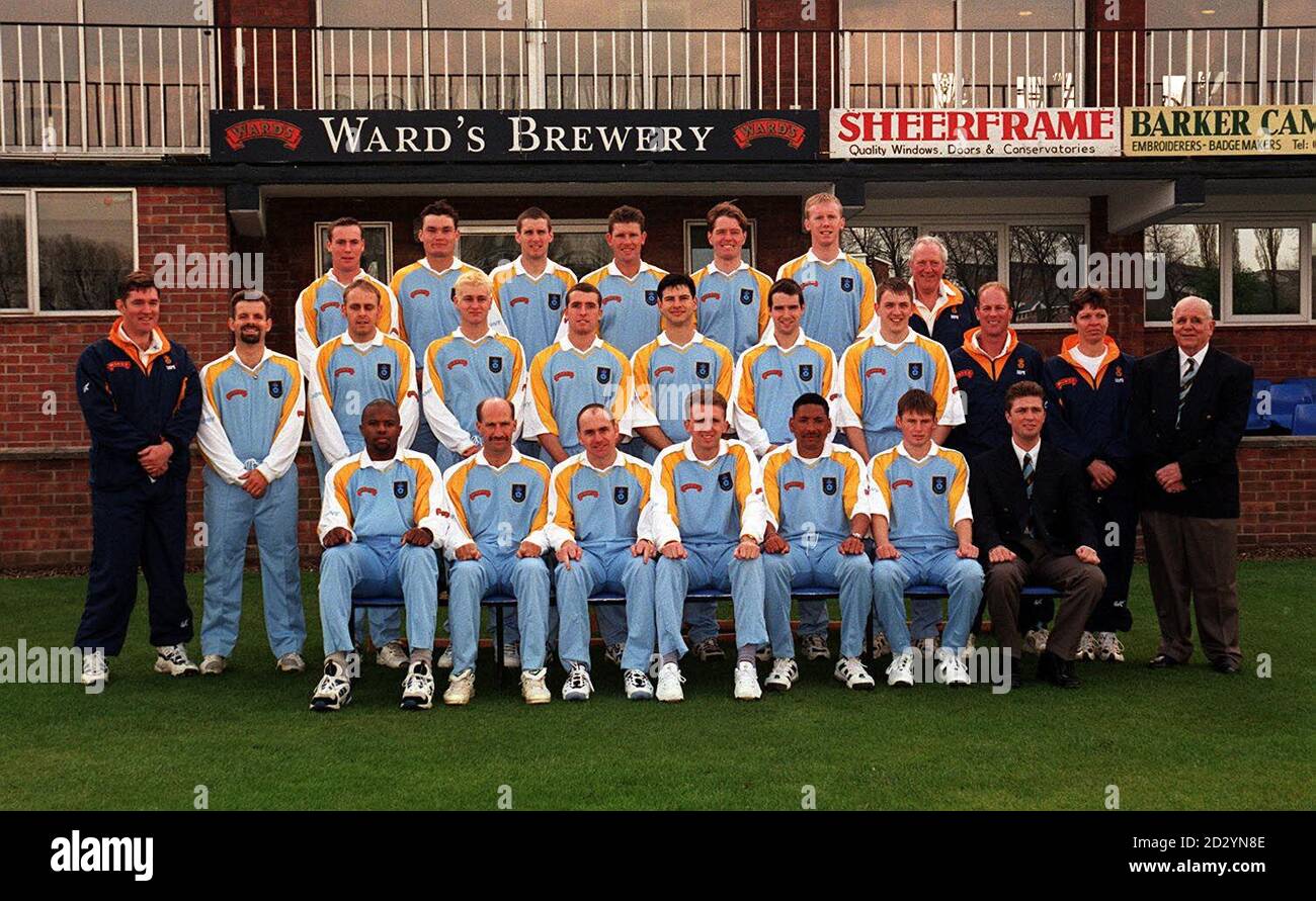 Team Photo 3, Derbyshire County Cricket Team. Photo by Rui Vieira/PA ...