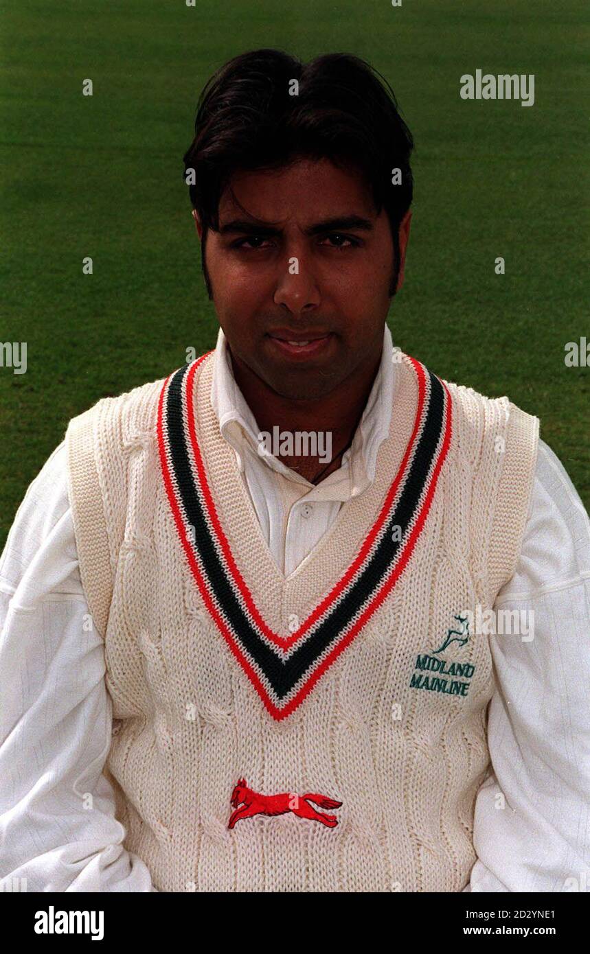 Afrab Habib, Leicestershire County Cricket Team. Photo by Rui Vieira/PA ...
