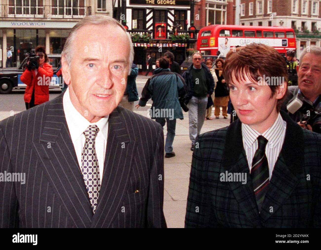 Former Irish Prime Minister Albert Reynolds and his solicitor Pamela ...