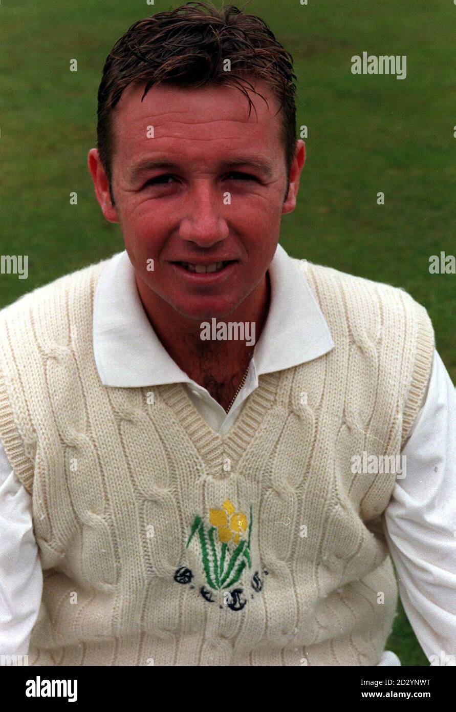 Robert Croft, Glamorgan County Cricket Club. Photo by Barry Batchelor ...