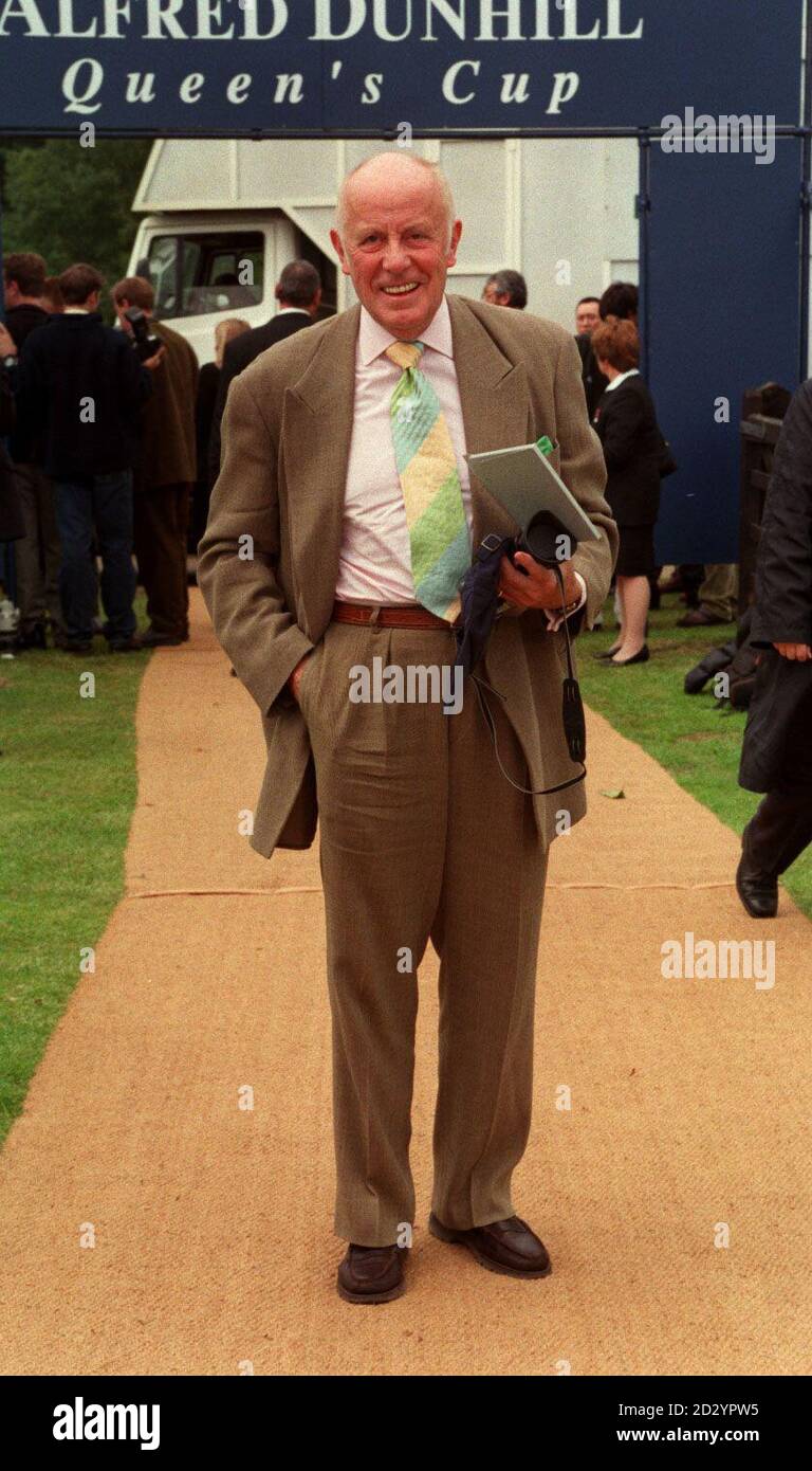 PA NEWS PHOTO 14/6/98 ACTOR RICHARD WILSON AT THE ALFRED DUNHILL QUEEN ...