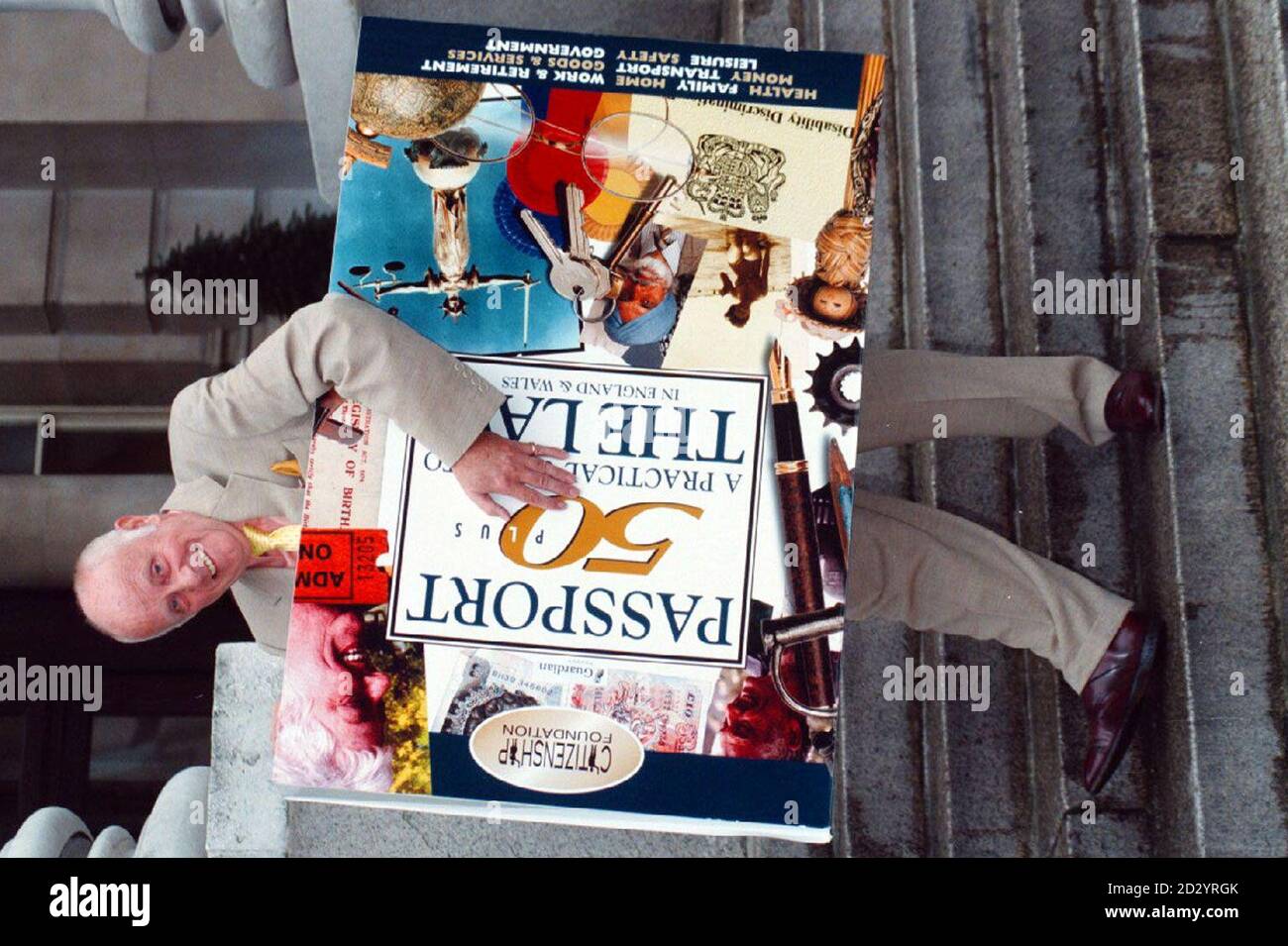 Actor Richard Wilson who plays the grumpy character Victor Meldrew in ...